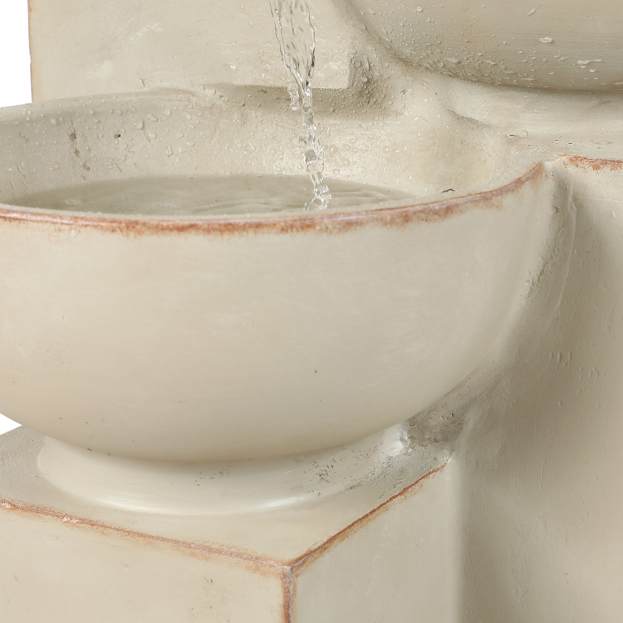 3 Tier Bowls Water Fountain with Led Light | Bazaar Home